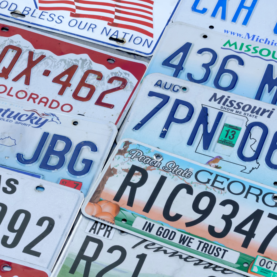 What to do with old Virginia license plates - Holley Insurance